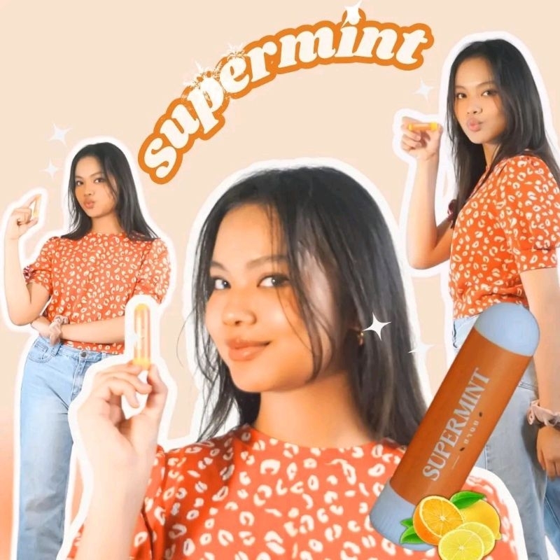 ยาดม supermint กลิ่นส้มเลม่อน (Orange & Lemon) | Shopee Thailand