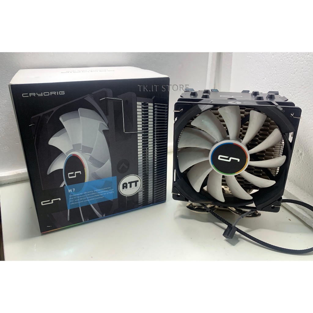 CRYORIG H7 (พัดลมซีพียู มือ2) CPU AIR COOLING | Shopee Thailand