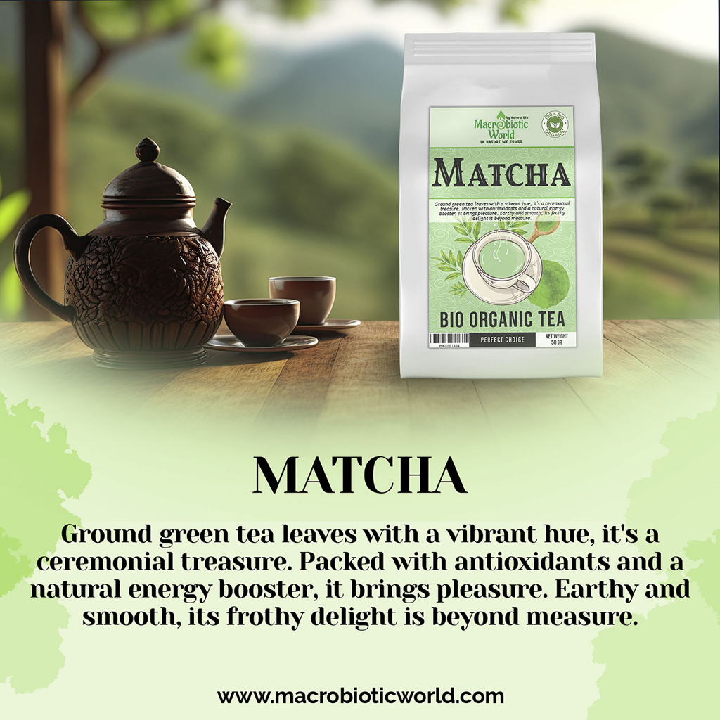 Organic/Bio Matcha Herb Tea | มัทฉะ กรีนที 50g | Shopee Thailand