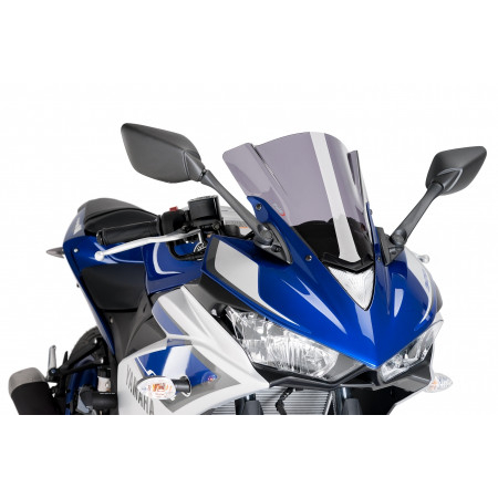 ชิว PUIG - WINDSHIELD (R3) Yamaha YZF-R3/MT03 15-18 /19-20/All new 2021 ...