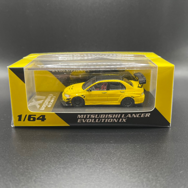 Mitsubishi Lancer Evolution IX Yellow - CM Model | Shopee Thailand
