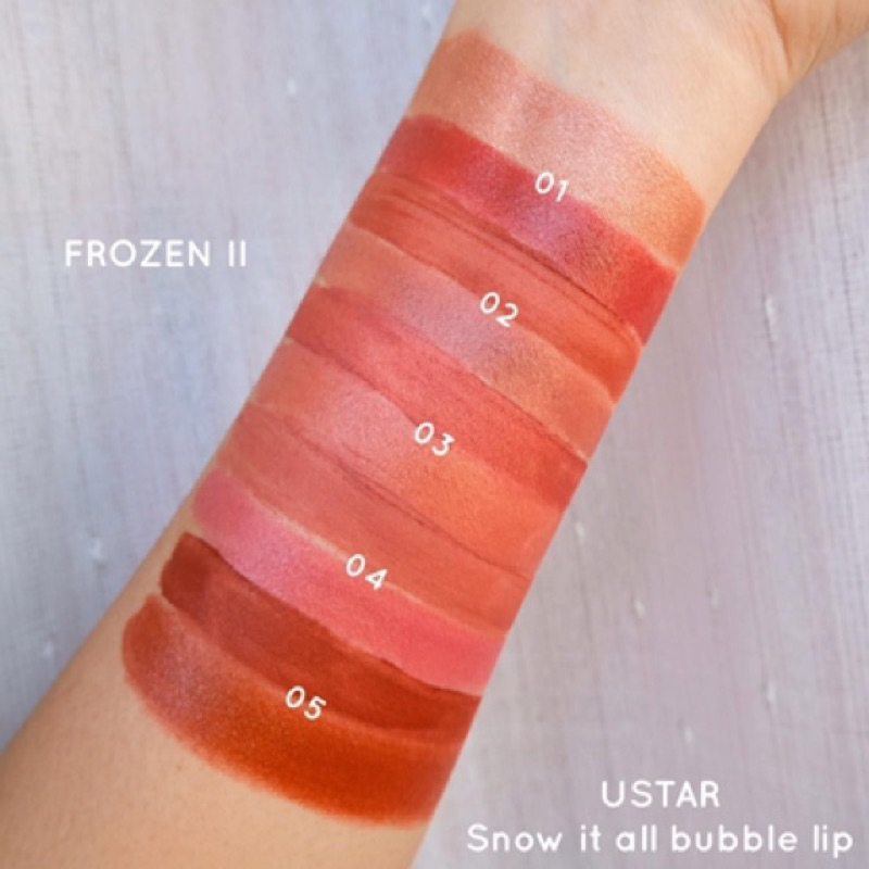 Ustar Snow It All Bubble Lip ลิปคู่ | Shopee Thailand