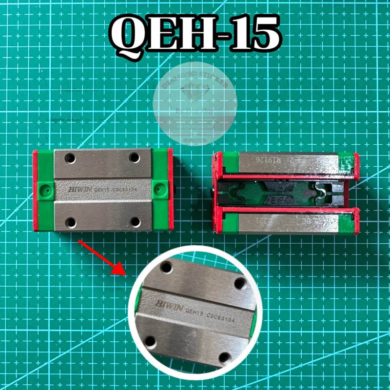 ตลับลูกปืน QEH15 QEH20 HIWIN สำหรับเครื่องพิมพ์อิงค์เจ็ท ตัวเลื่อน ...