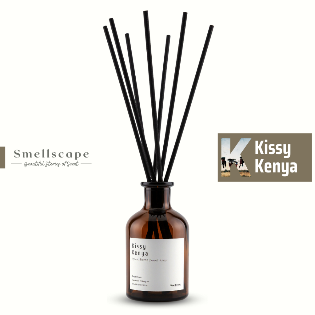 Smellscape 110 ml. ก้านไม้หอมปรับอากาศ กระจายกลิ่น Homemade Reed ...
