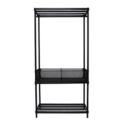 KASSA HOME ราวแขวนพร้อมชั้นวางอเนกประสงค์ 3 ชั้น Mesh+Divider KASSA ...