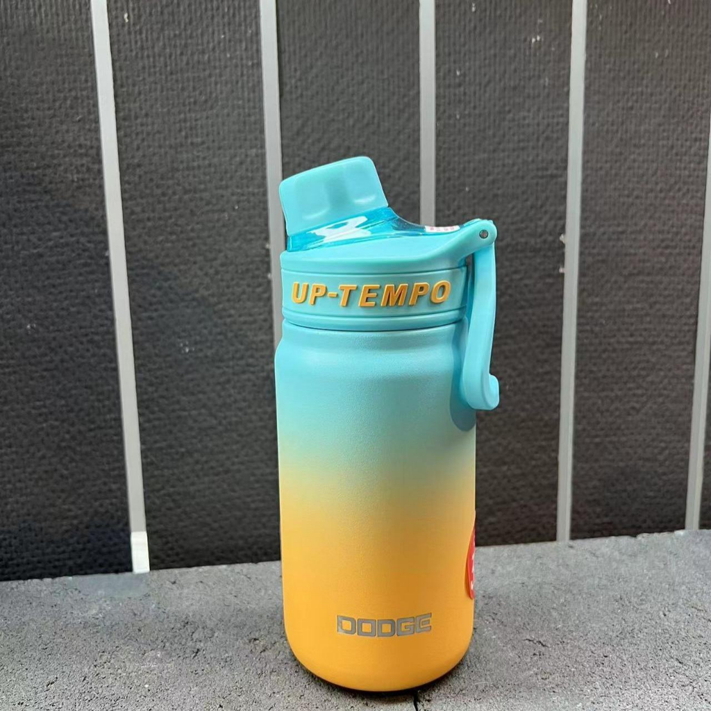 DODGE UP-TEMPO ขวดน้ำสแตนเลส 316 สีทูโทน ขนาด 500ml. มีหลอดดูด | Shopee Thailand