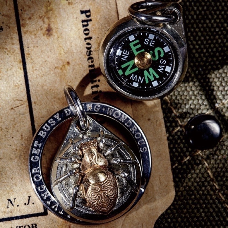 [Handmade] Spider Compass เข็มทิศแมงมุม 26mm | Shopee Thailand