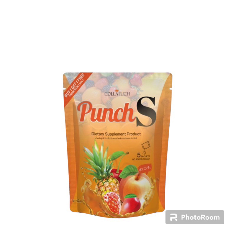 EXP 16-11-2024 ผงบุกพันซ์ เอส Punch S ถุงละ 5 ซอง | Shopee Thailand