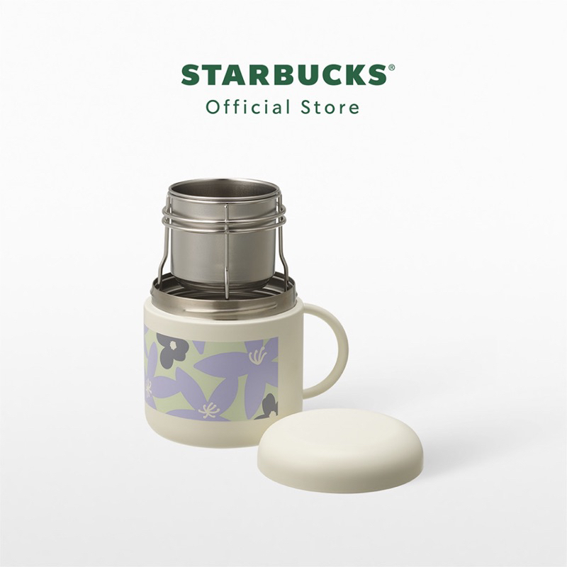 starbucks flower brew set with cup 12 oz | Shopee Thailand