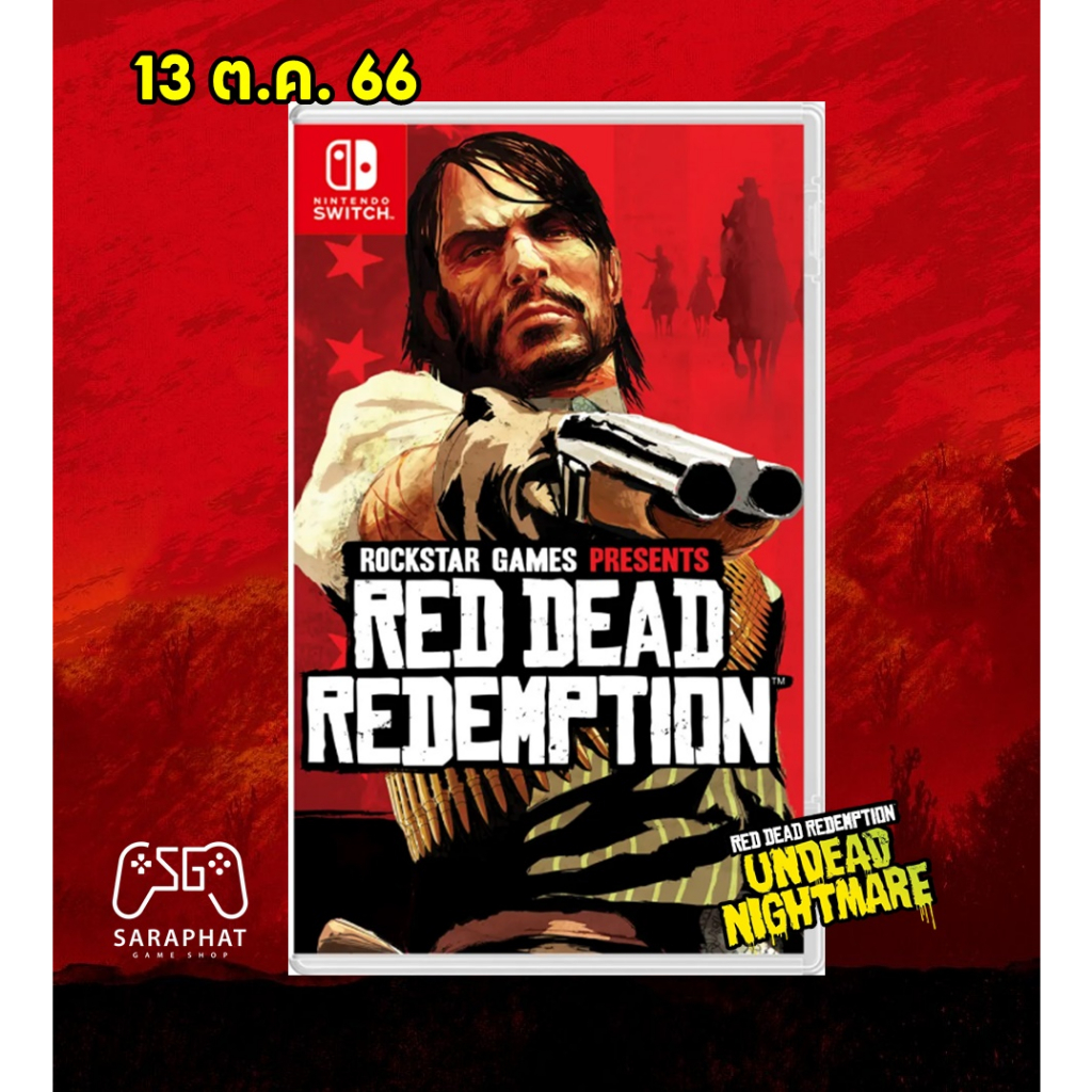 (ใส่โค้ด shopee : 20DDXTRA910 ลด 20%) PRE-ORDER NSW Red Dead Redemption ...