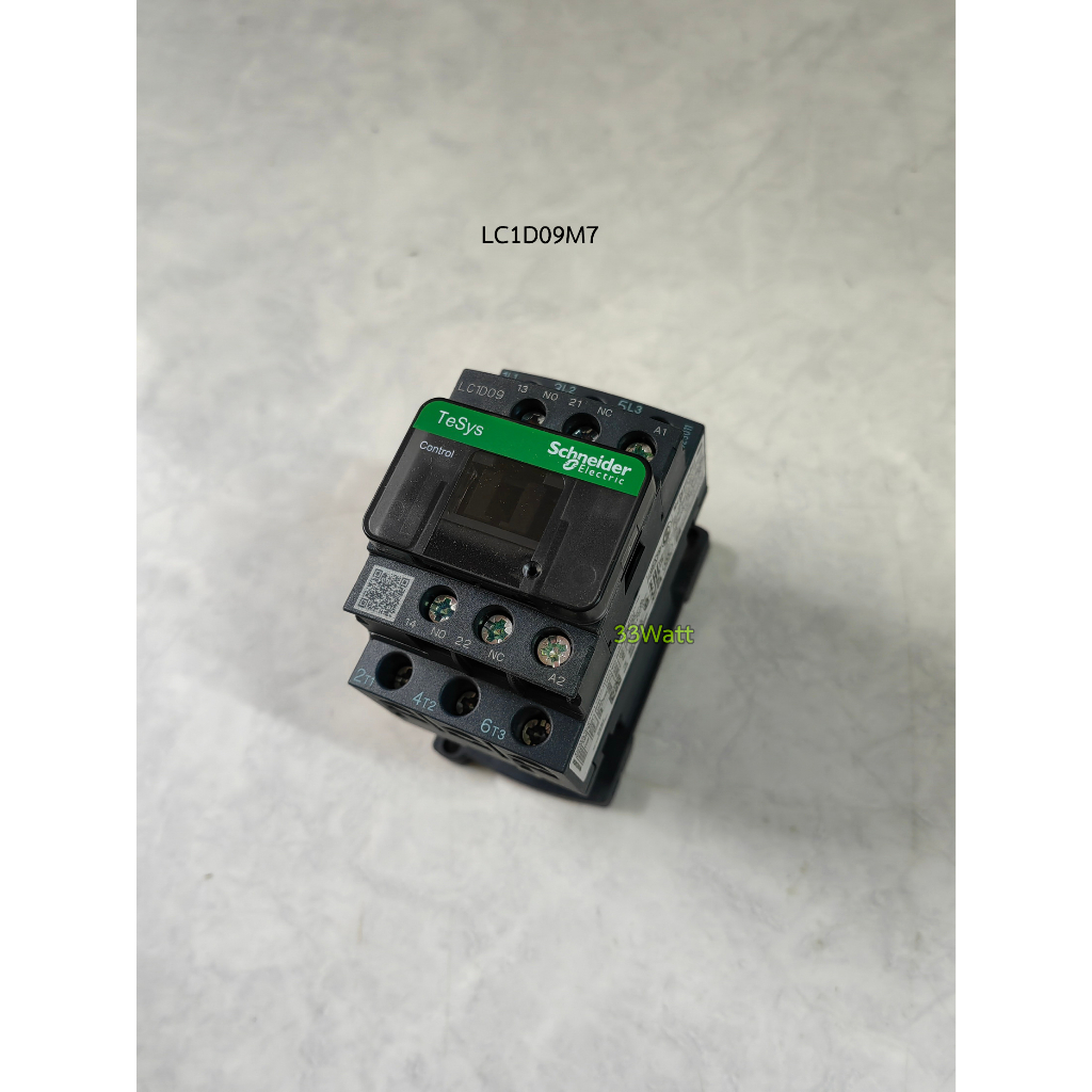 ชไนเดอร์ อิเล็คทริค แมกเนติคคอนแทคเตอร์ LC1D09M7 คอลย์ 220V | Shopee ...