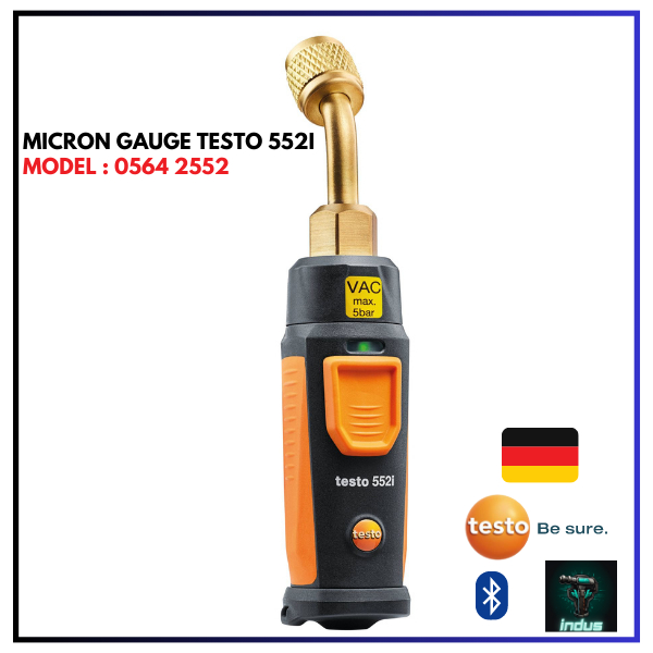 TESTO 552i l Micron Gauge l model 0564 2552 l ไมครอน เกจ | Shopee Thailand