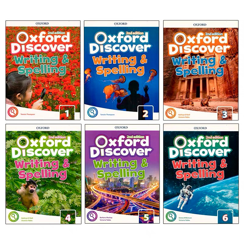 Oxford Discover: Grammar/Writing And Spelling Book Level 1-6 (2nd ...