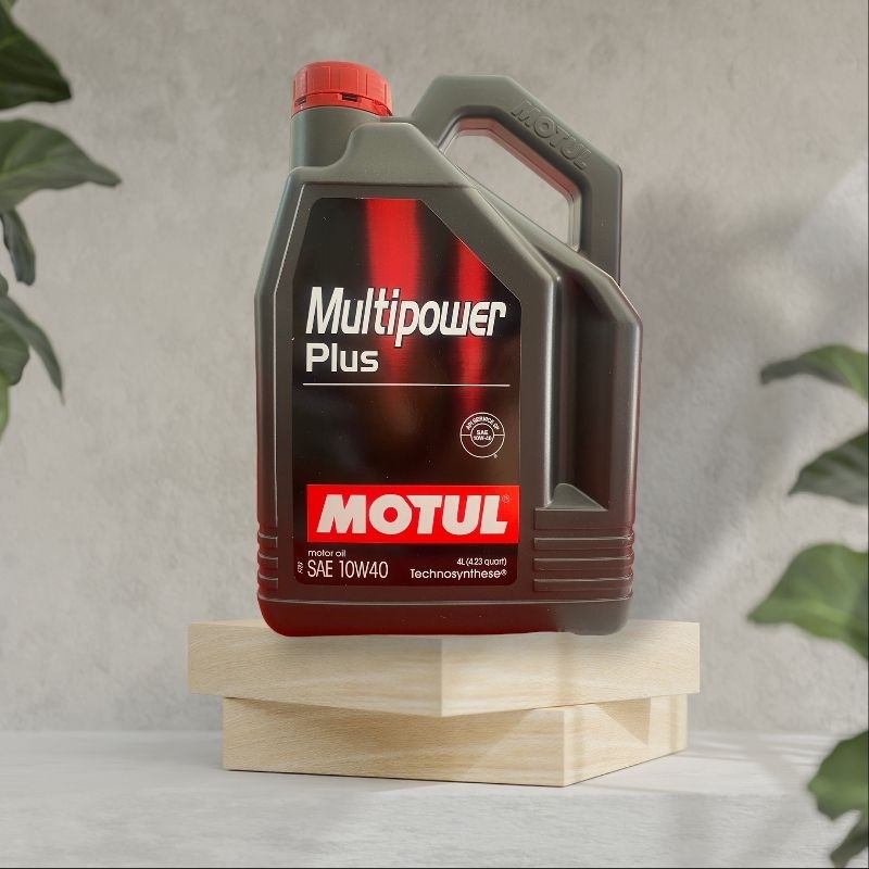 MOTUL Multipower Plus 10W40 4 ลิตร แถมฟรี ‼️ พวงกุญแจ Motul | Shopee ...