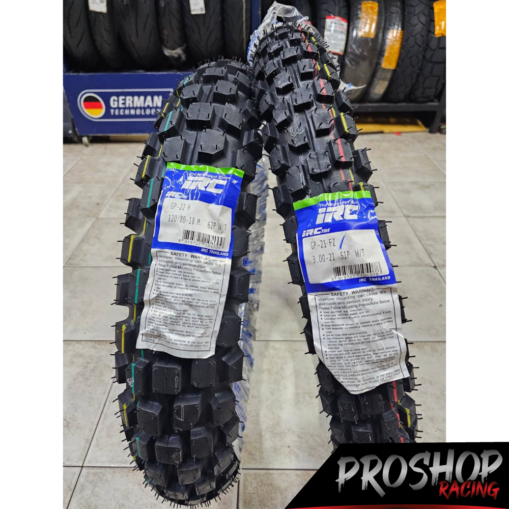ยาง IRC GP21 GP22 ขอบ 21 18 สำหรับ CRF250L CRF300L วิบาก | Shopee Thailand