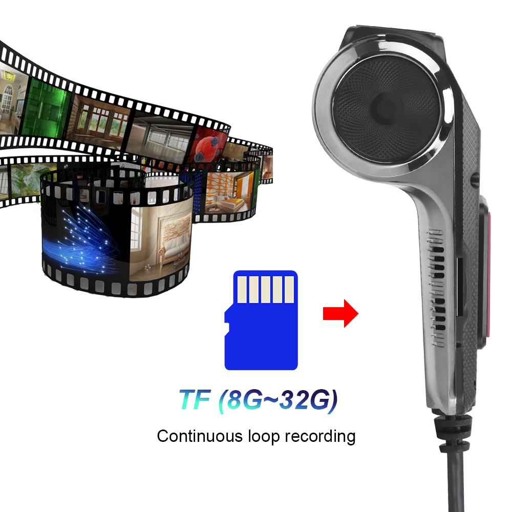 【ส่งจากไทย】Android USB กล้องติดรถยนต์ WIFI 1080P ซ่อนบันทึกการขับขี่ ...