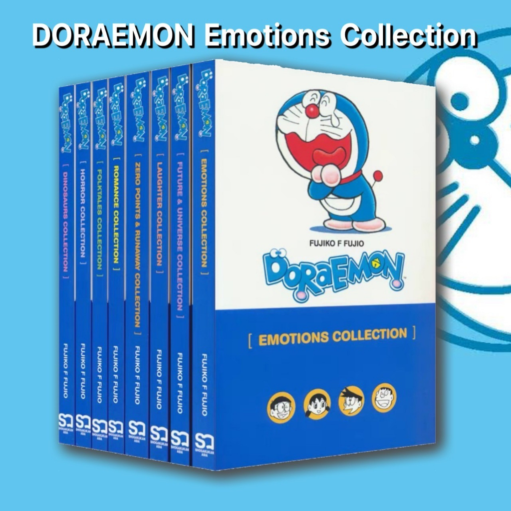 Doraemon Emotions Collection หนังสือการ์ตูนโดราเอม่อนภาษาอังกฤษ ...