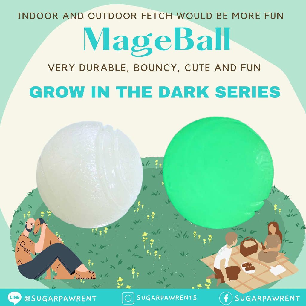 Sugarpawrent MageBall ลูกบอลดึ๋ง เรืองแสง | Shopee Thailand