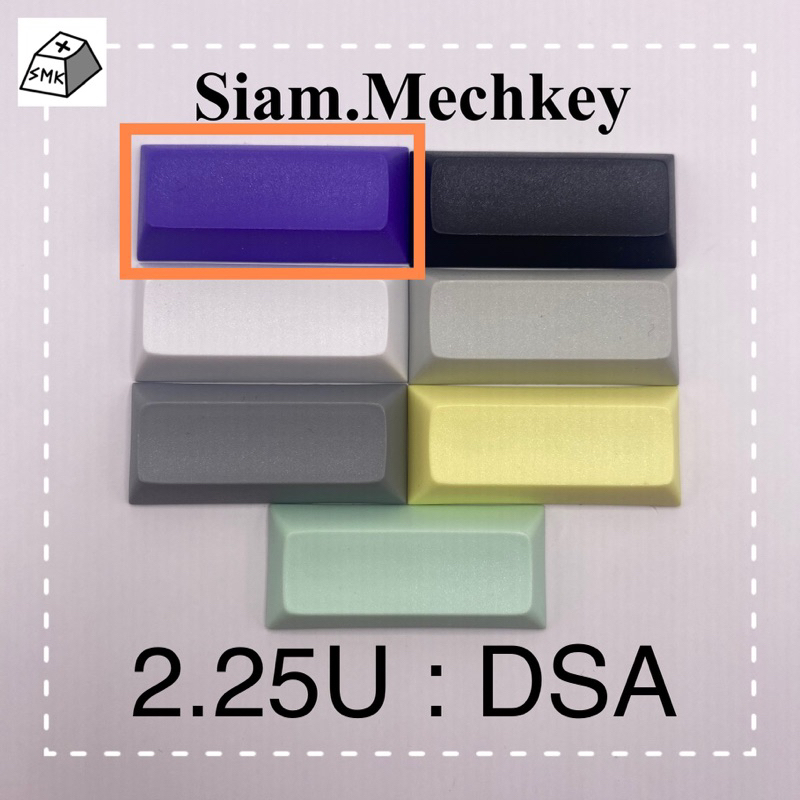 พร้อมส่ง ของแท้ 7สี 2.25U : DSA Profile Keycap คุณภาพดี PBT คีย์แคปเป ...