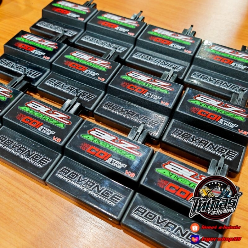 กล่องไฟ CDI ปรับจูนมือ ALONZA ใส่รถคาบู W125S 125R Sonic Ksr ไฟแรงมาก ...