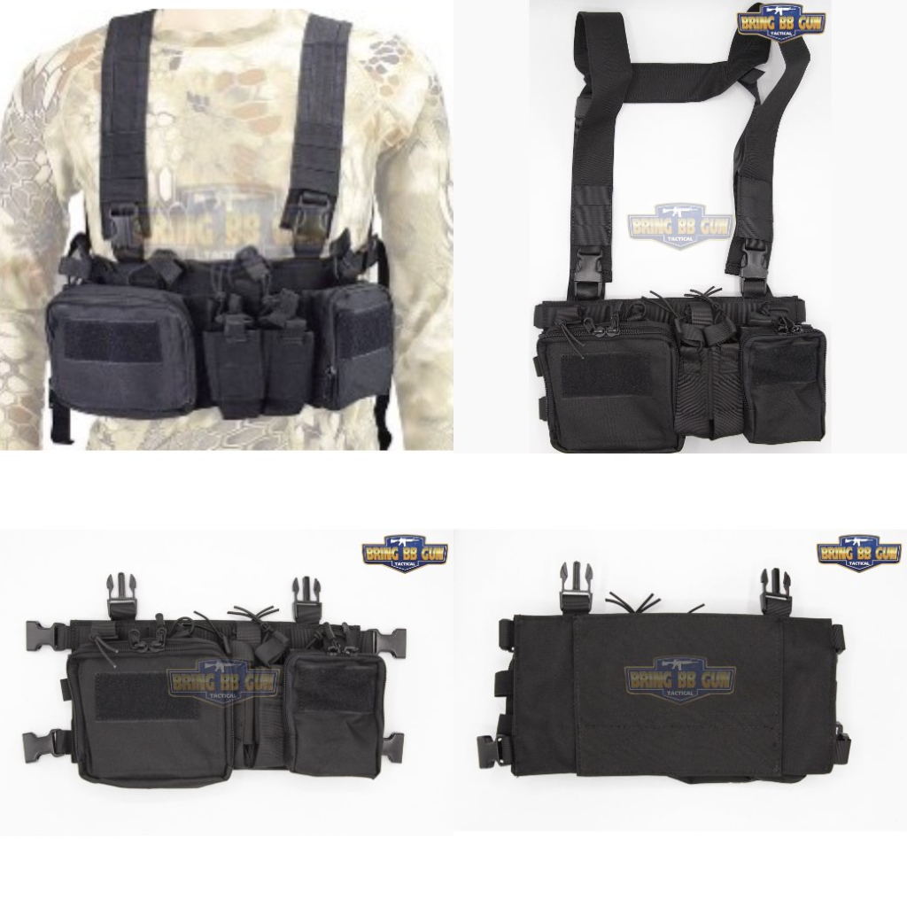 M4 Chest Rig สายโยงบ่า #ผ้า 500D | Shopee Thailand