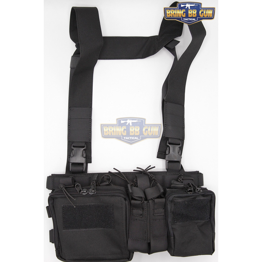 M4 Chest Rig สายโยงบ่า คุณสมบัติ : #ผลิตจากผ้า 500D #มีช่องใส่แมกยาว ...