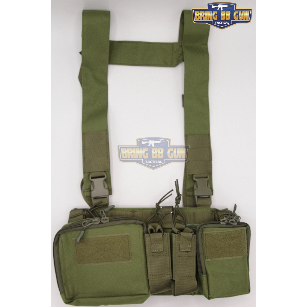 M4 Chest Rig สายโยงบ่า คุณสมบัติ : #ผลิตจากผ้า 500D #มีช่องใส่แมกยาว ...