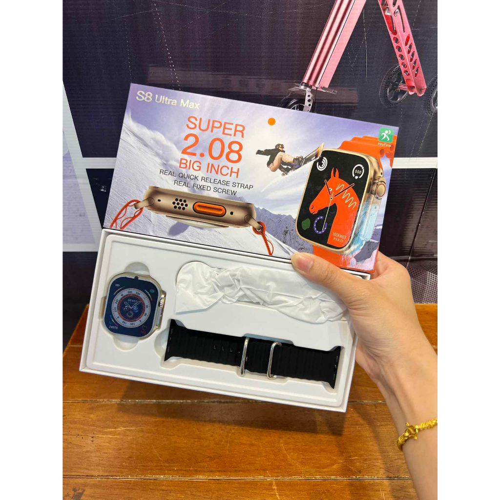 นาฬิกา smart watch แบบอัจฉริยะ รุ่น S8 Ultra Max สมาร์ทวอท์ชซีรีส์ 8 1: ...