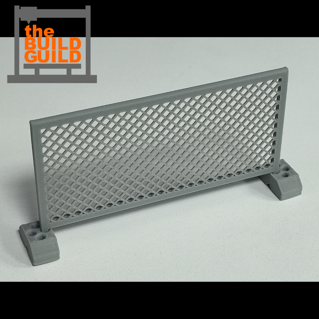 โมเดลจำลองรั้วตาข่าย Chain-Link Fence (12 SETS)/Miniature/ Diorama/28mm ...