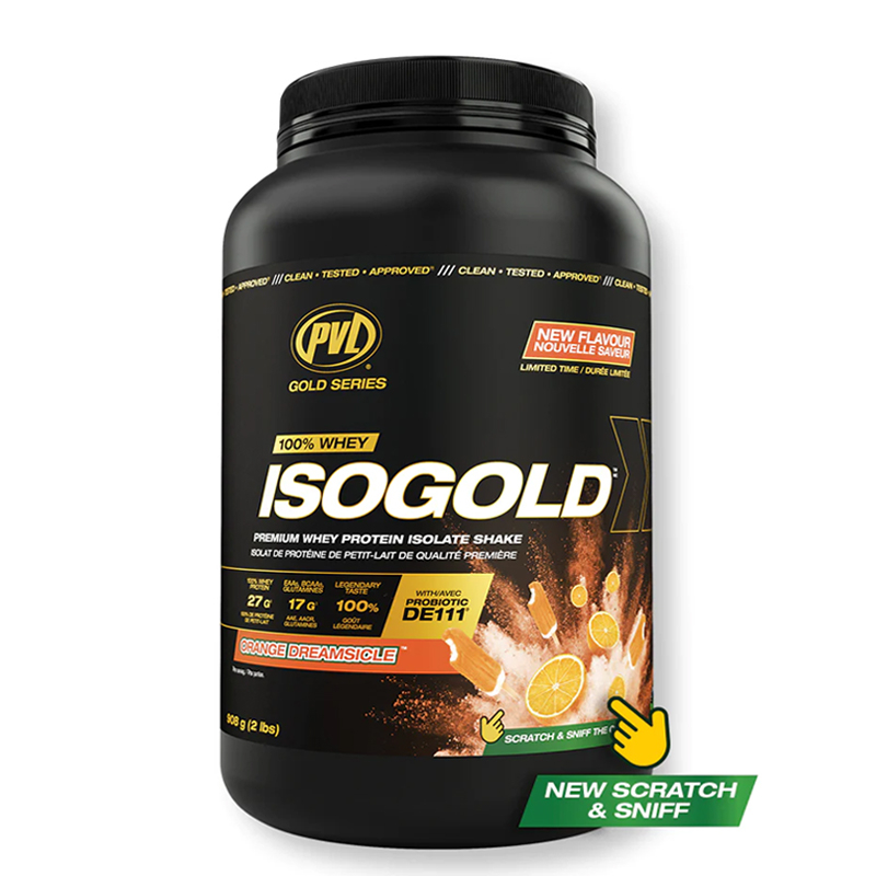 PVL ISO GOLD 100% Premium Whey Protein - 2 LB เวย์โปรเวย์ไฮโดรไลท์+ไอโซ ...