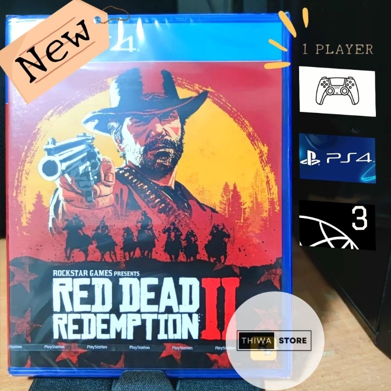 (มือ1) PS4 | Red Dead Redemption 2 | Shopee Thailand