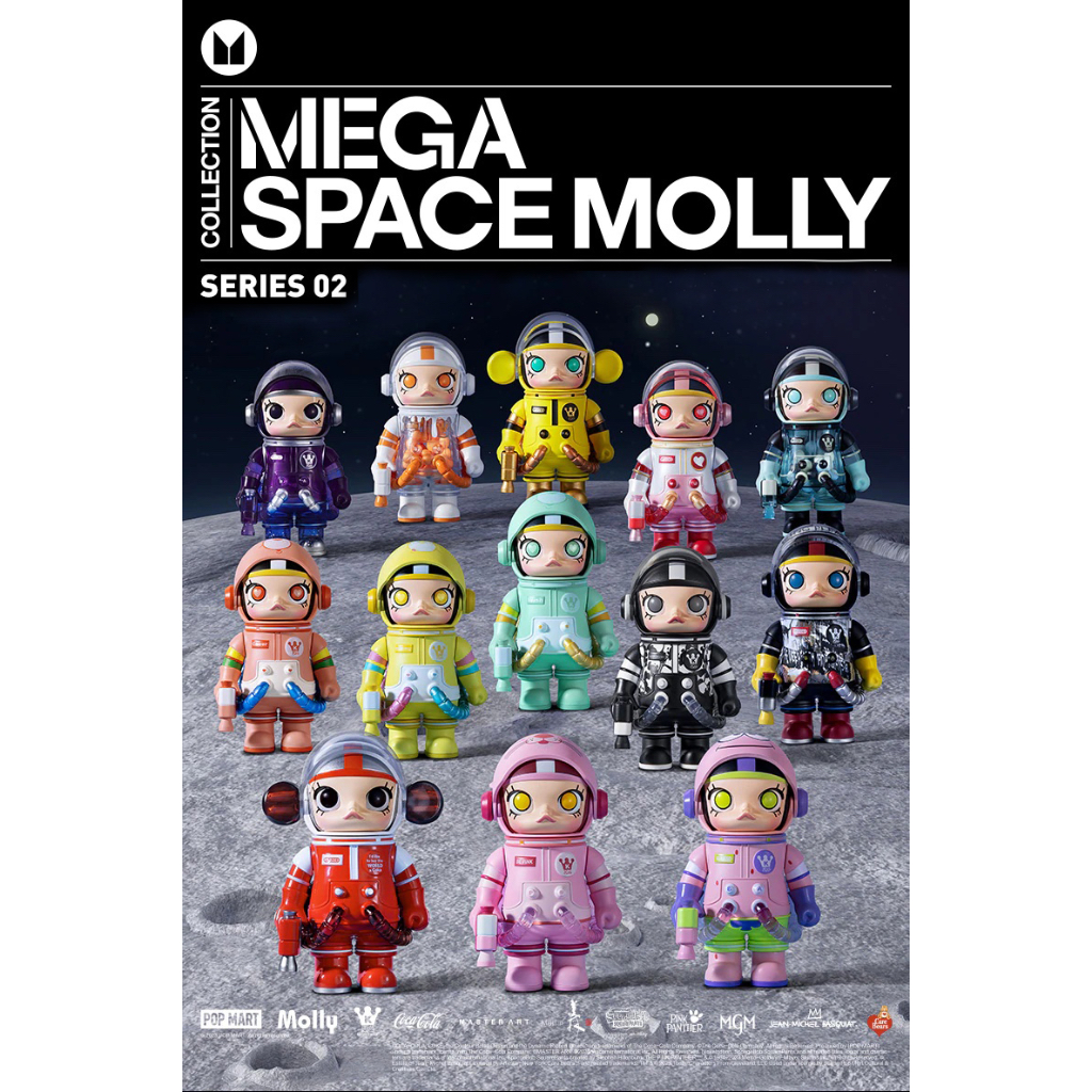 (ตัวลับ) POPMART - MOLLY - Mega Space Molly 100% Series 02 | Shopee Thailand