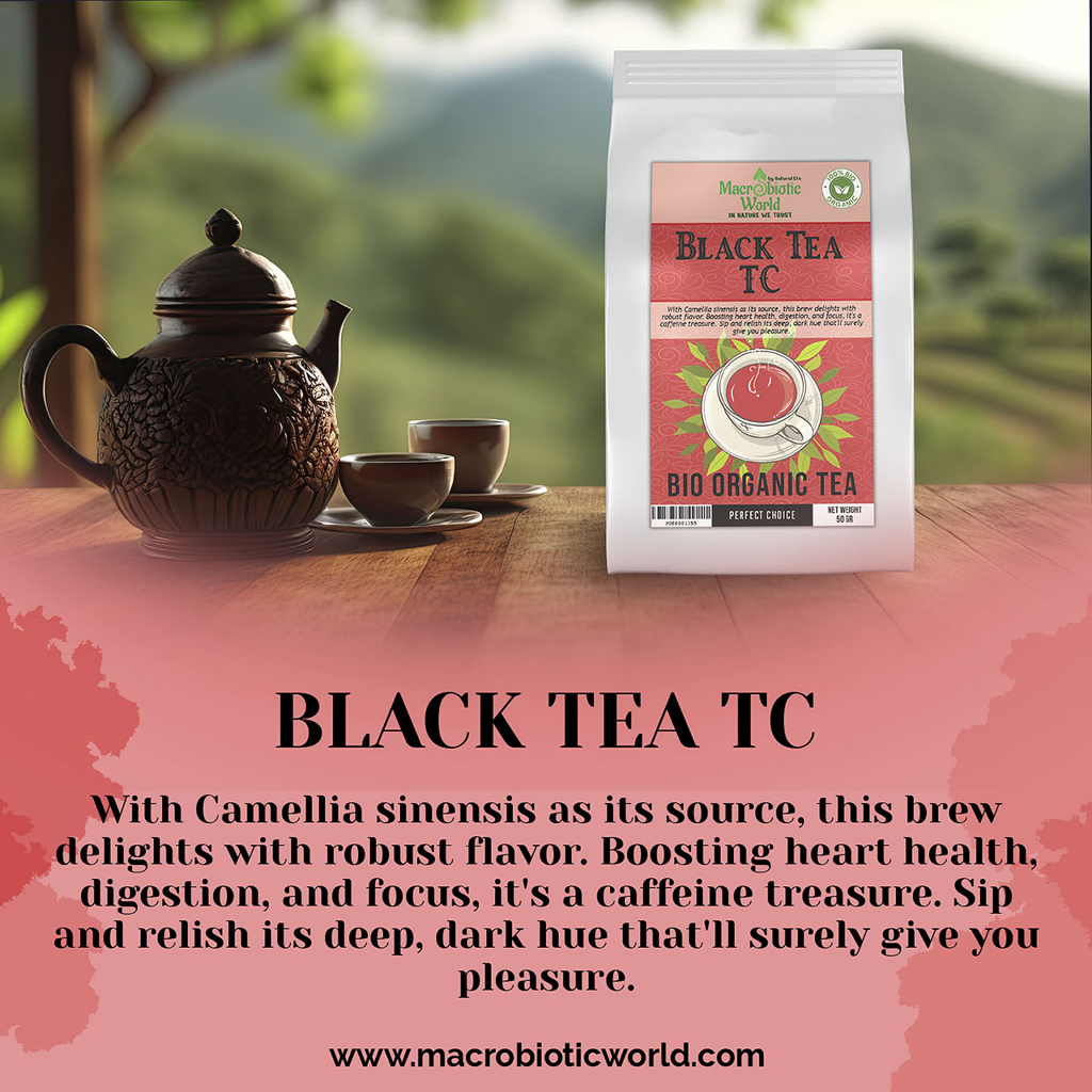 Organic/Bio Black Herb Tea TC | ชาดำ 50g | Shopee Thailand