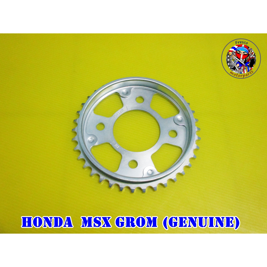 สเตอร์หลัง HONDA MSX125 GROM125 (GENUINE) ''REAR SPROCKET 38T ...