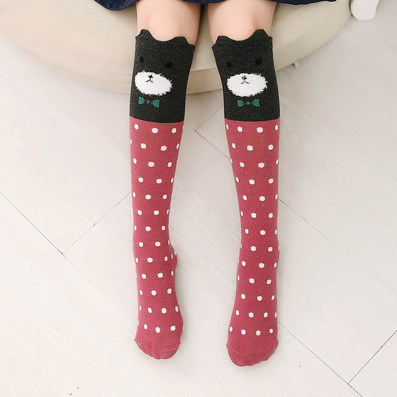 ShopAt.Two[SC-0010] ถุงเท้ายาวสำหรับเด็ก แฟชั่นสไตล์เกาหลี พร้อมส่ง ...