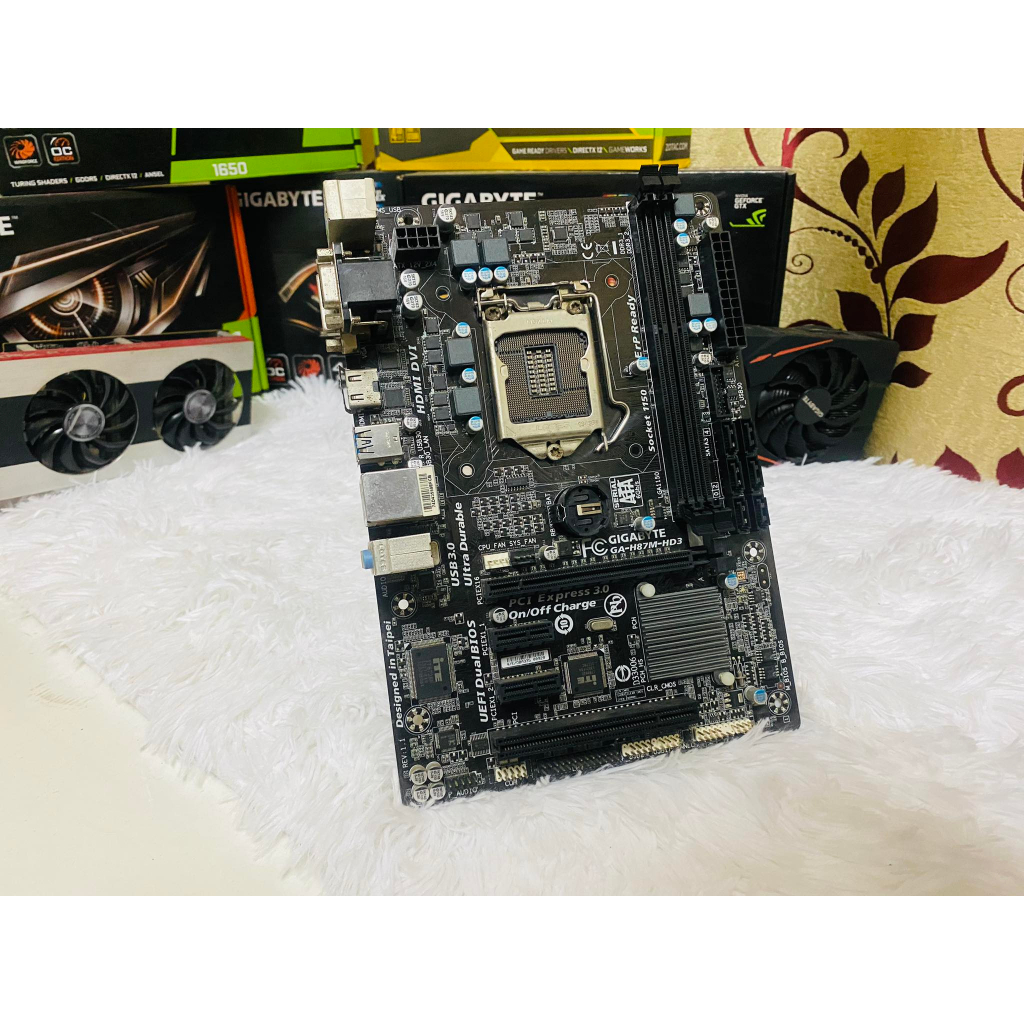 เมนบอร์ด มือสอง H81 B85 H87 H97 Z87 Z97 สภาพสวย พร้อมใช้งาน สำหรับ intel gen 4 LGA1150 อ่านรายละ ...