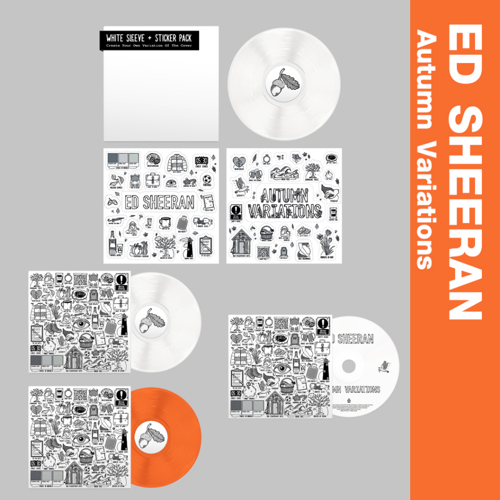 ️ Pre-Order แผ่นเสียง : Ed Sheeran - Autumn Variations | Shopee Thailand