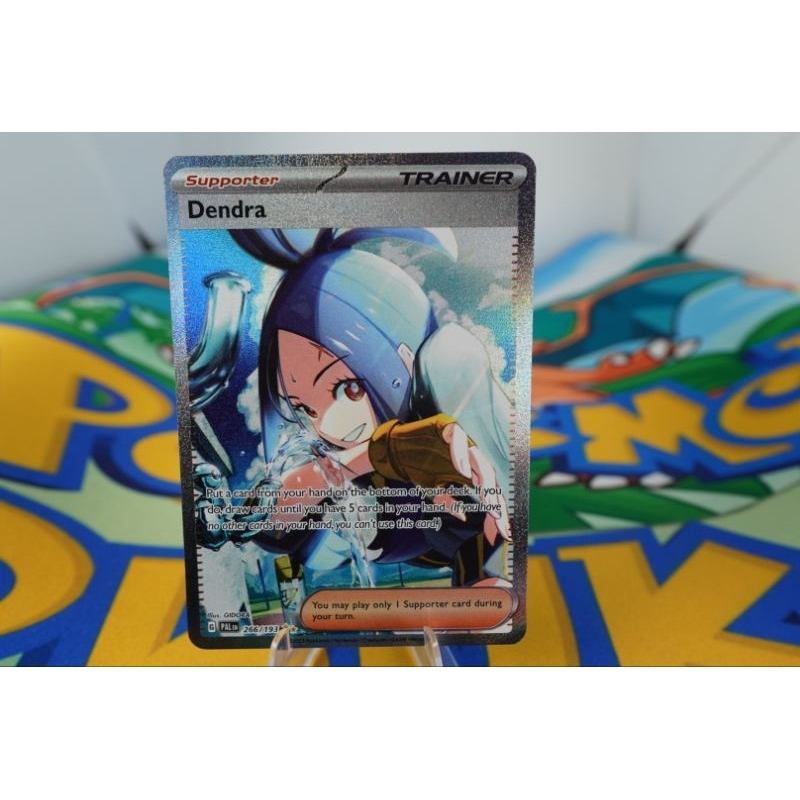 Pokemon Card "Dendra Trainer Alt 266/193" ENG Paldea Evolved | Shopee ...