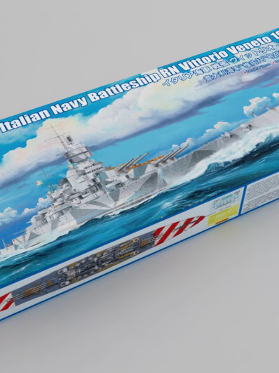 โมเดลเรือรบ Italian Navy Battleship RN Vittorio Veneto 1940 อัตราส่วน 1 ...