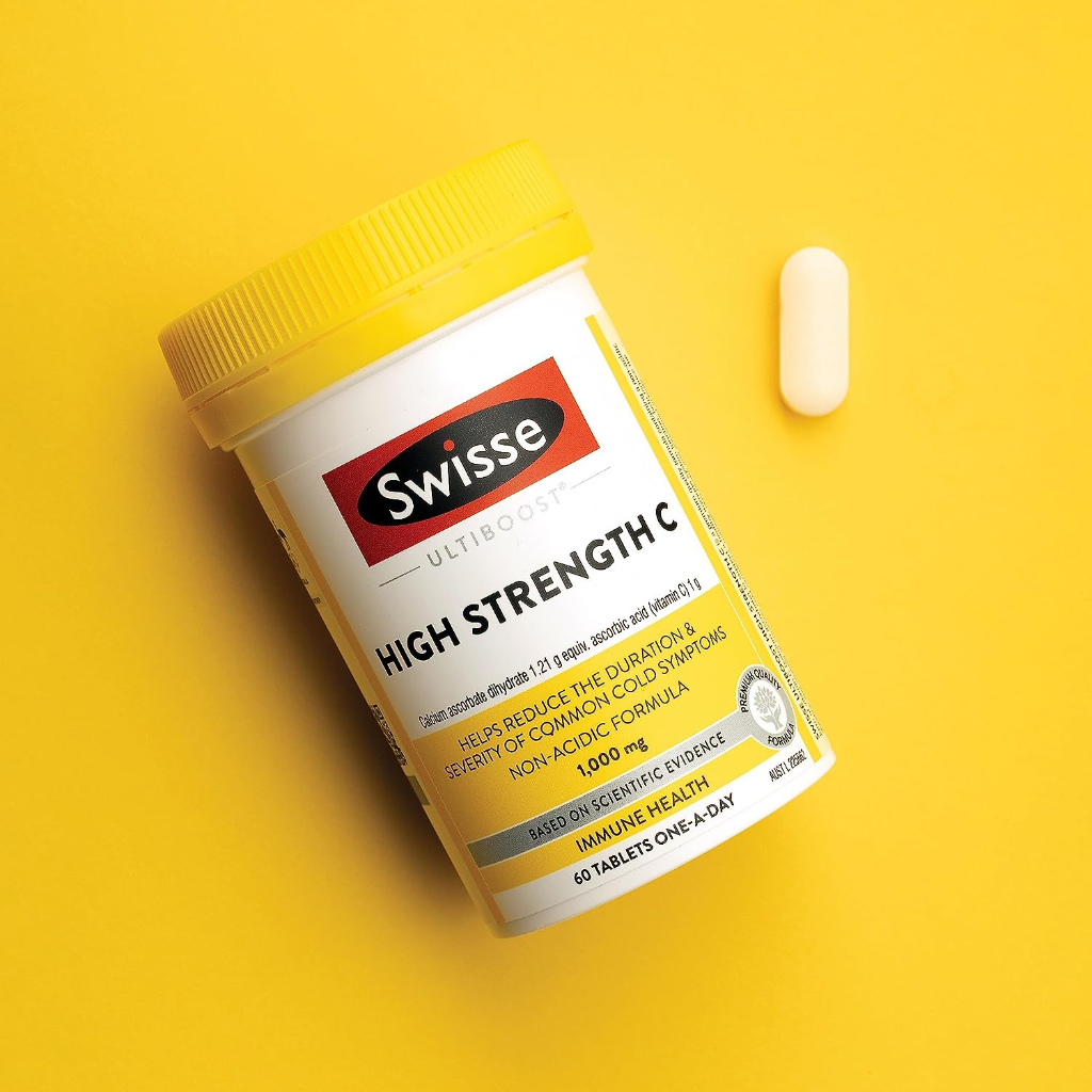 Swisse High Strength C วิตามินซีเข้มข้น ขวดใหญ่150เม็ด EXP07/2026 ...