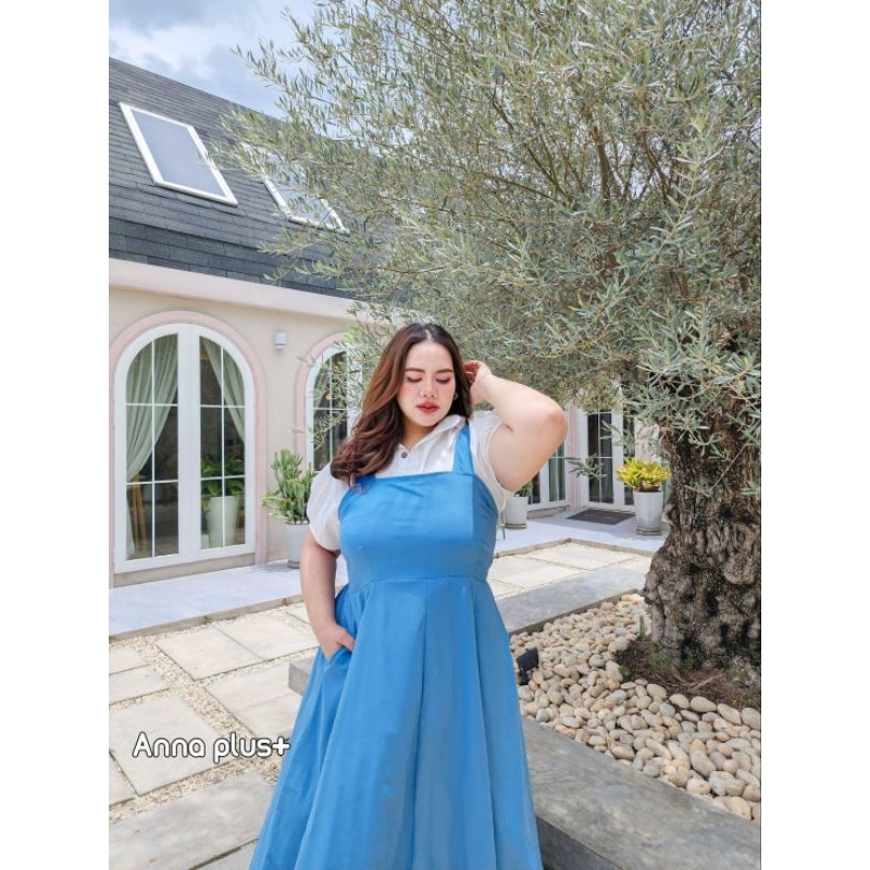 Anna plus คุ้มมากๆ ชุดเดรส+เสื้อแขนสั้น | Shopee Thailand