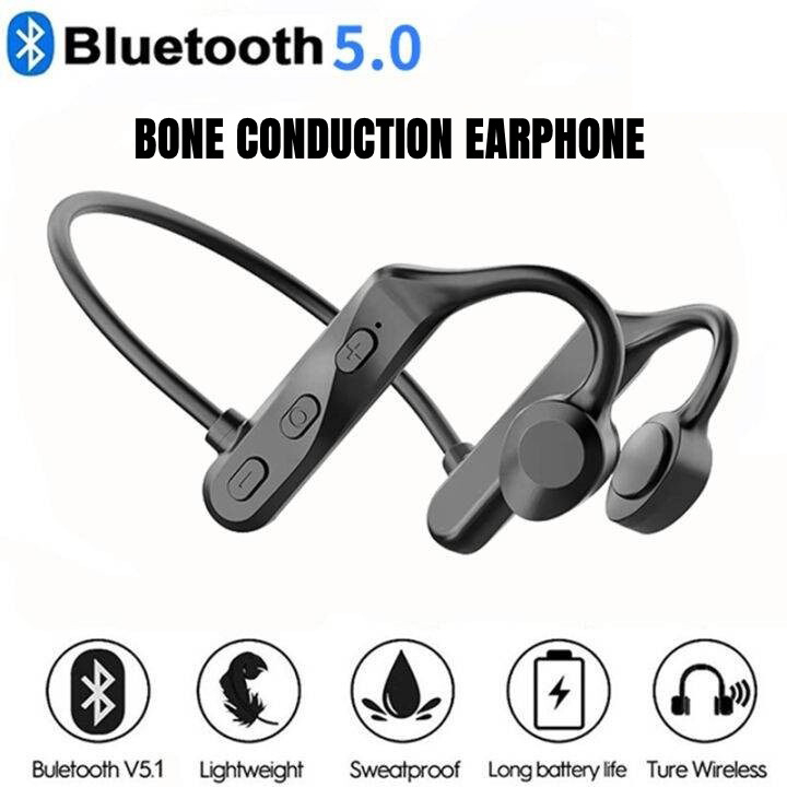 Yulozea K69 หูฟังบลูทูธสำหรับกีฬา หูฟังออกกําลังกาย หูฟัง bone ...