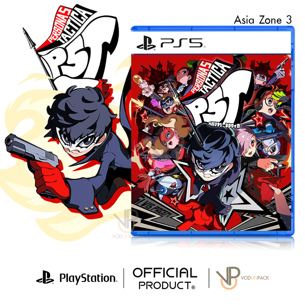 PS5 : Persona 5 Tactics Zone 3 Asia แผ่นเกม playstation 5 | Shopee Thailand