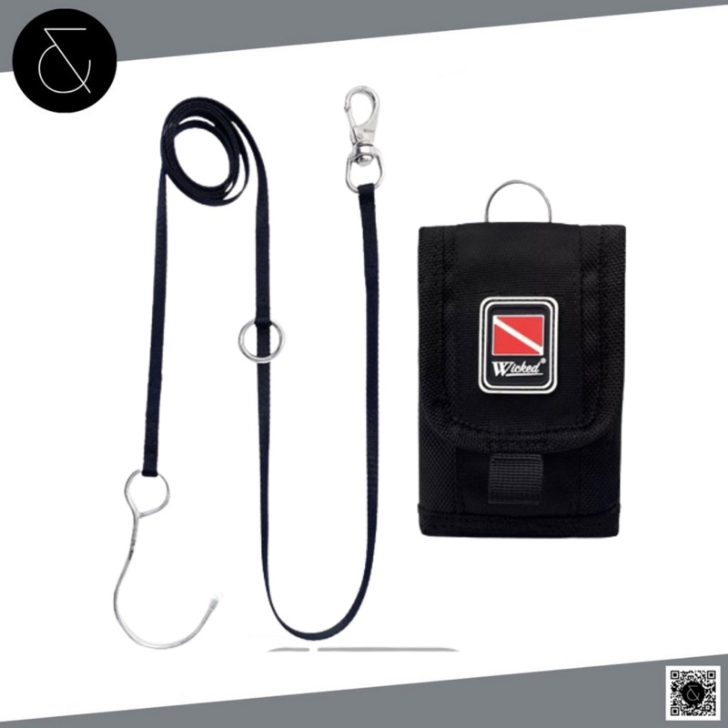 WICKED - SCUBA REEF HOOK 4-6 FT. - Length 316 Stainless Steel With ...