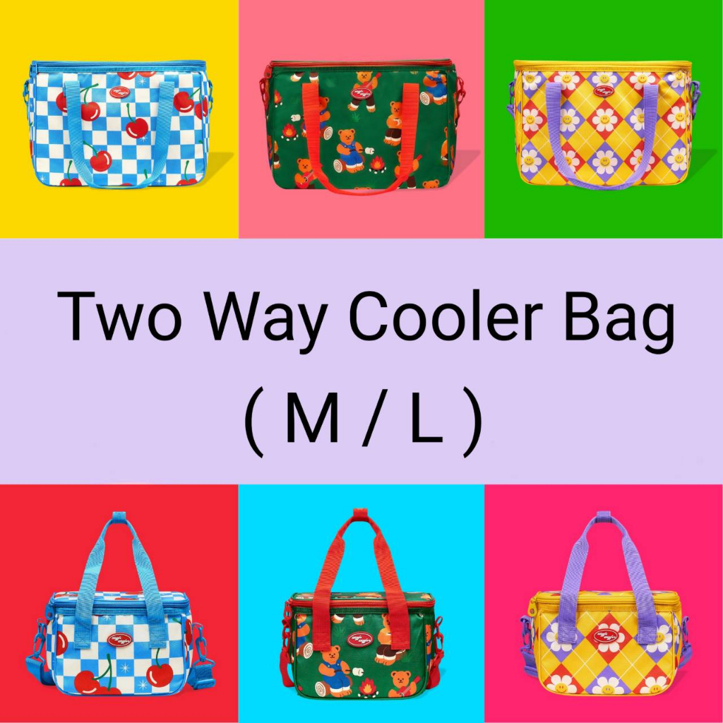 ( พร้อมส่ง ) Wiggle Wiggle Two Way Cooler Bag กระเป๋าเก็บอุณหภูมิ มี 2 ...