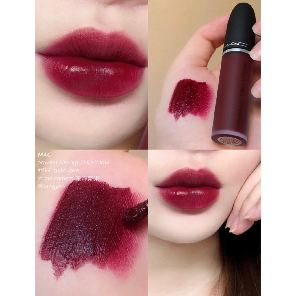 MAC : Powder Kiss Liquid Lipcolour #Sorry Not Sorry LIQUID LIPSTICK 5ml ...