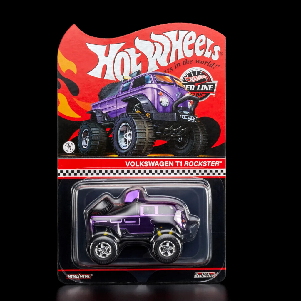 HOT WHEELS RLC VOLKSWAGEN T1 ROCKSTER HOTWHEELS COLLECTIORS ลิขสิทธิ์แท้100% RED LINE CLUB ...