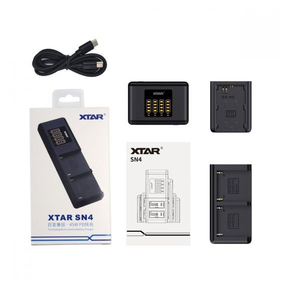 XTAR - SN4-FZ100 & SN4-E6 Multiple Charger Kit ประกันศูนย์ไทย 1 ปี (สินค้าตัวเลือก) | Shopee ...