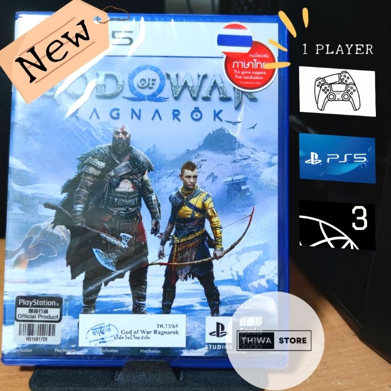 (มือ1) PS5 | God of War Ragnarok | Shopee Thailand