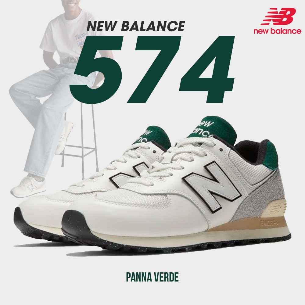 New Balance รองเท้าผ้าใบ รองเท้าลำลอง NB UX 574 LFSTY U574VX2 (2990 ...